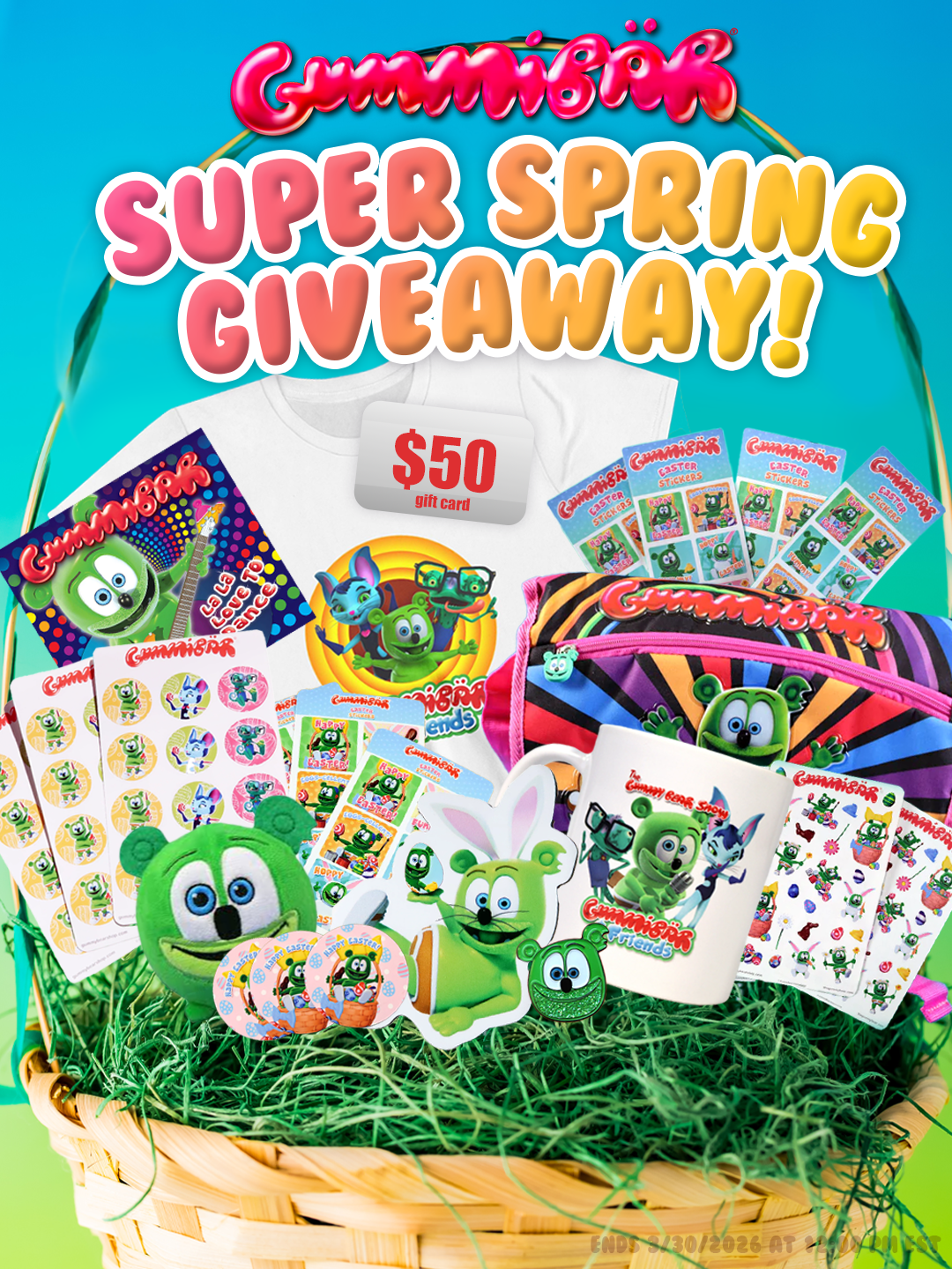 Enter the Gummibär Super Spring Giveaway!